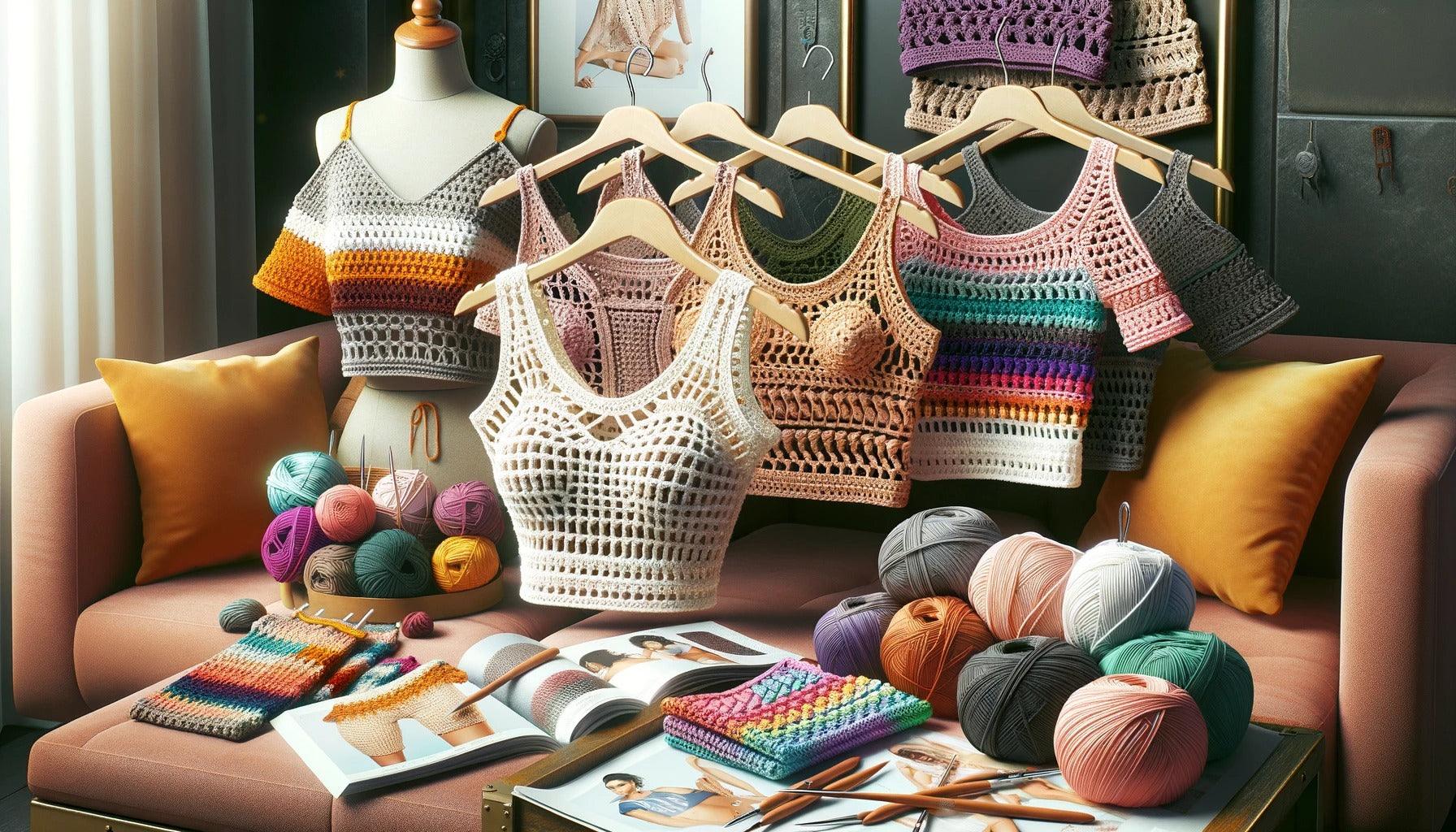 From Yarn to Fashion: Mastering the Art of Crocheting Crop Tops – Mochila
