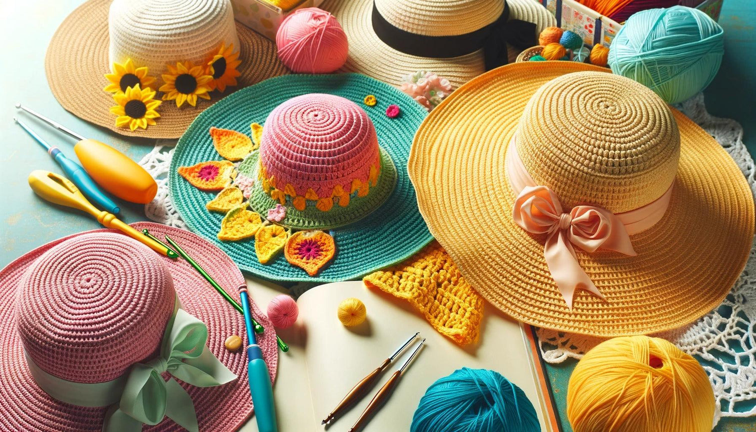 The Ultimate Guide to Crafting Crochet Sun Hats for Sun Lovers – Mochila